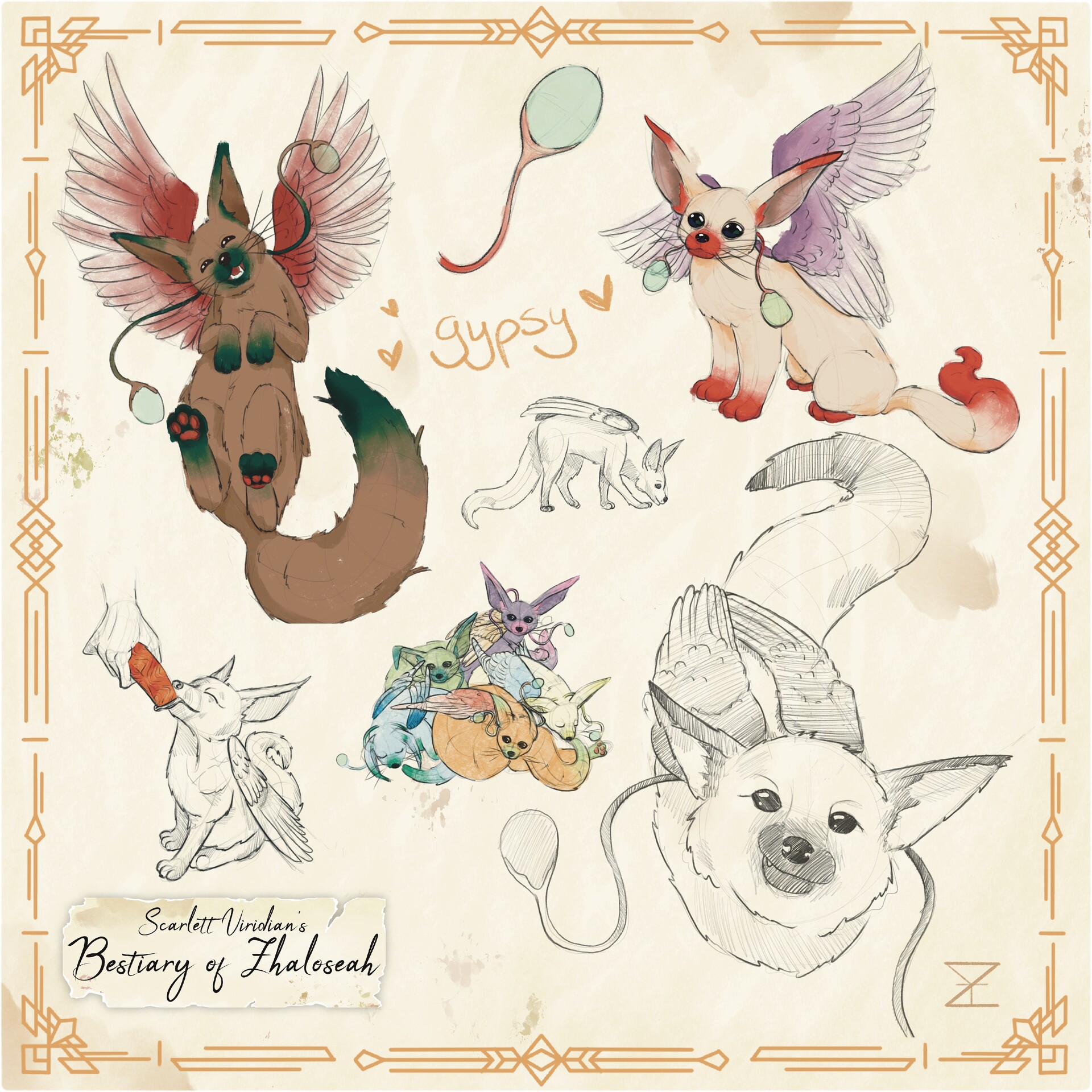 ArtStation - Collection of Creature Designs Bestiary