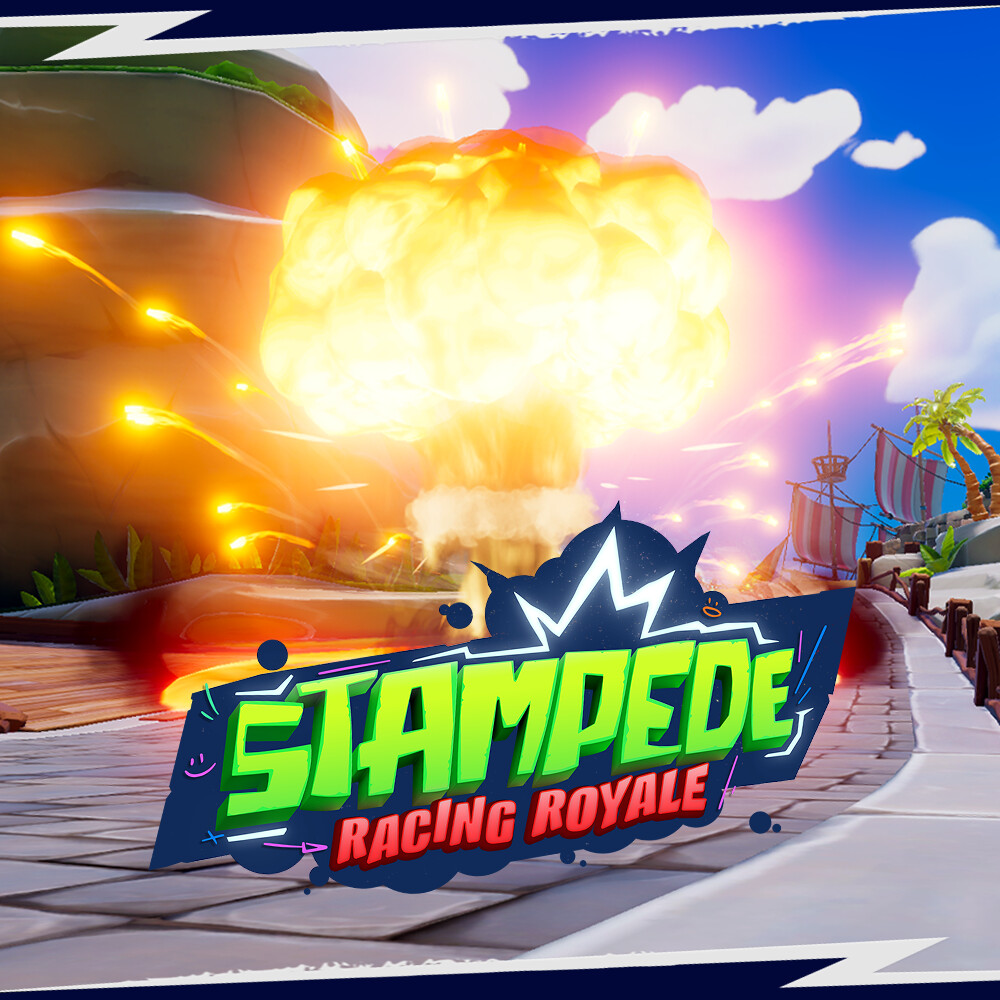 ArtStation - Stampede: Racing Royale | Davy Crockett Powerup