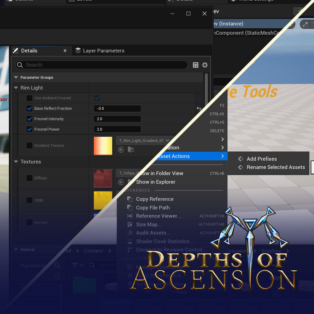 ArtStation - Depths of Ascension - Shaders and Tools