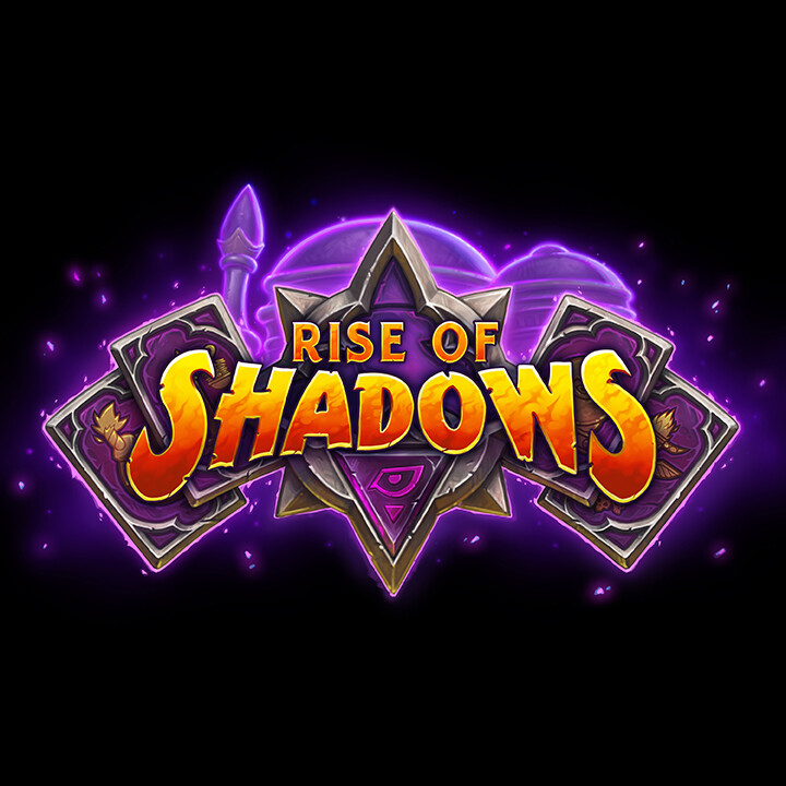 ArtStation - Hearthstone - "Rise of Shadows" Logo