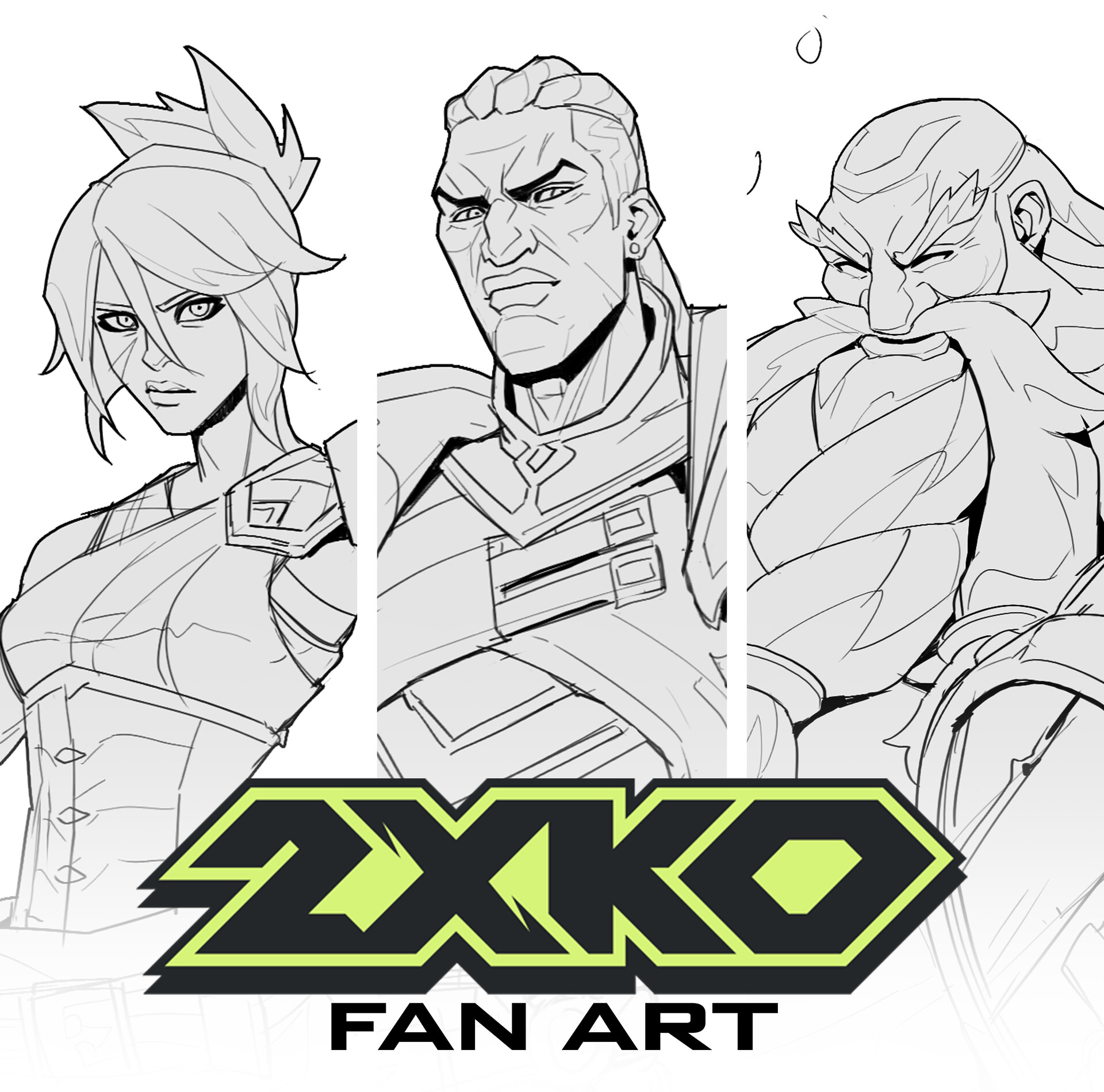 ArtStation - 2XKO Fan Art