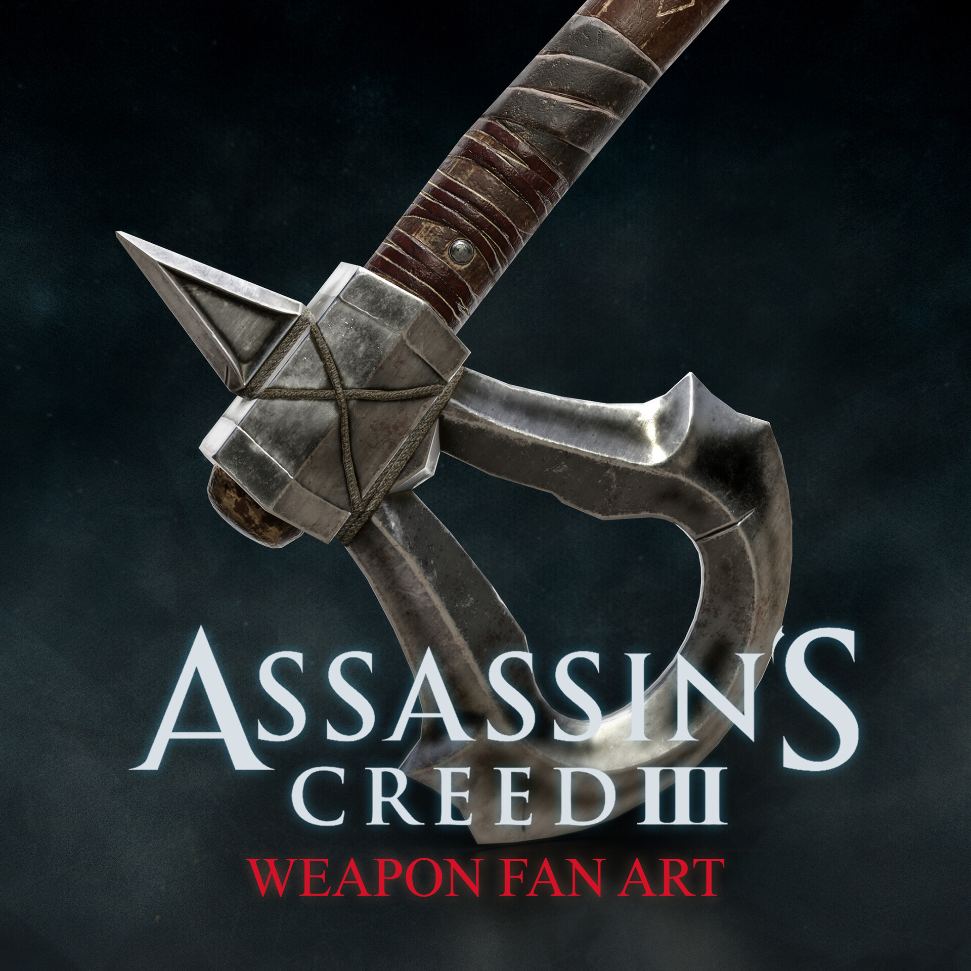 ArtStation - Connor's Tomahawk Fan Art from Assassin's Creed 3