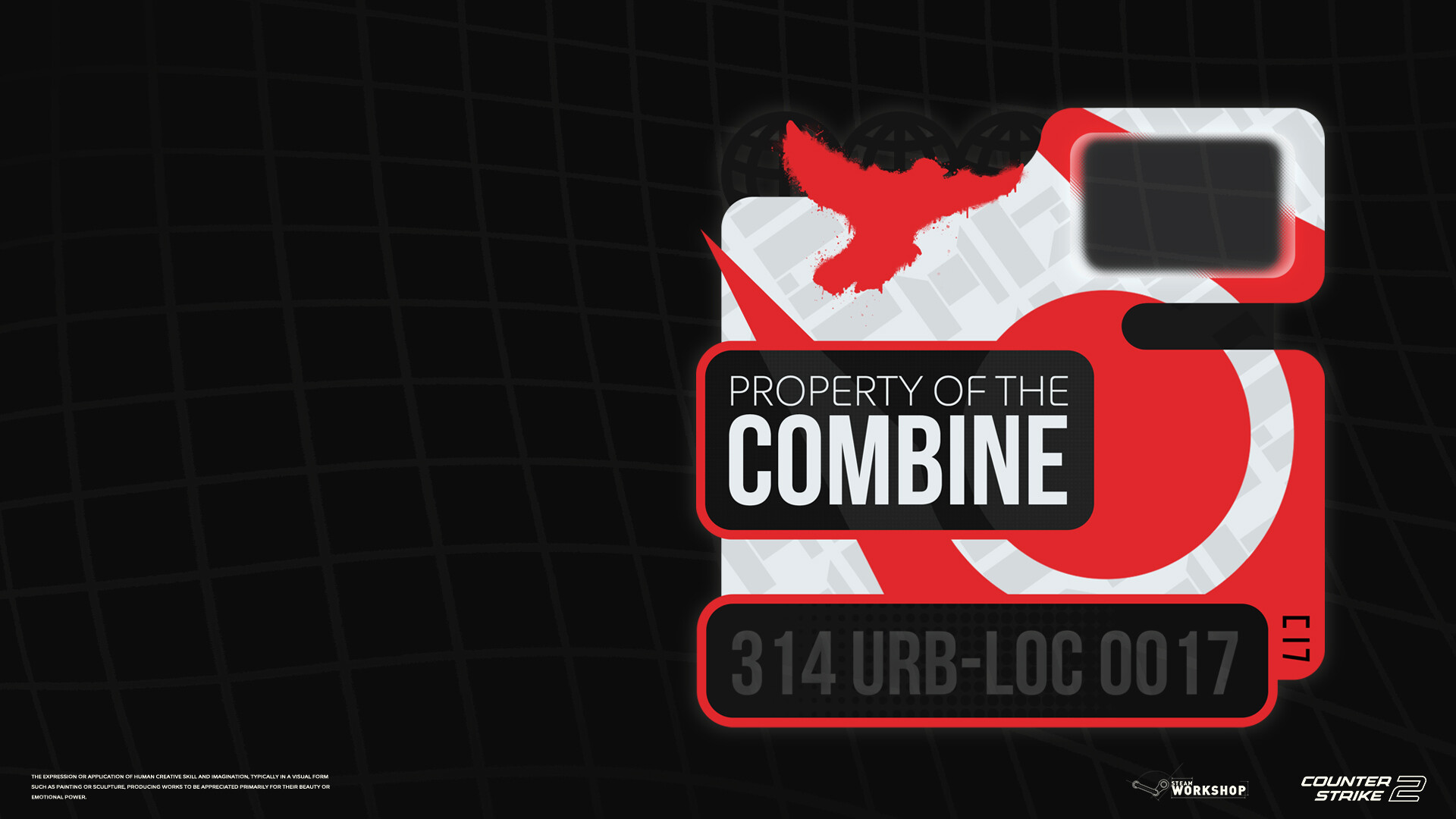 ArtStation - STICKER | PROPERTY OF THE COMBINE. | PAPER + HOLO + FOIL