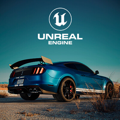 ArtStation - Unreal Engine 5.3 | Ford Mustang Shelby GT500 Super Snake