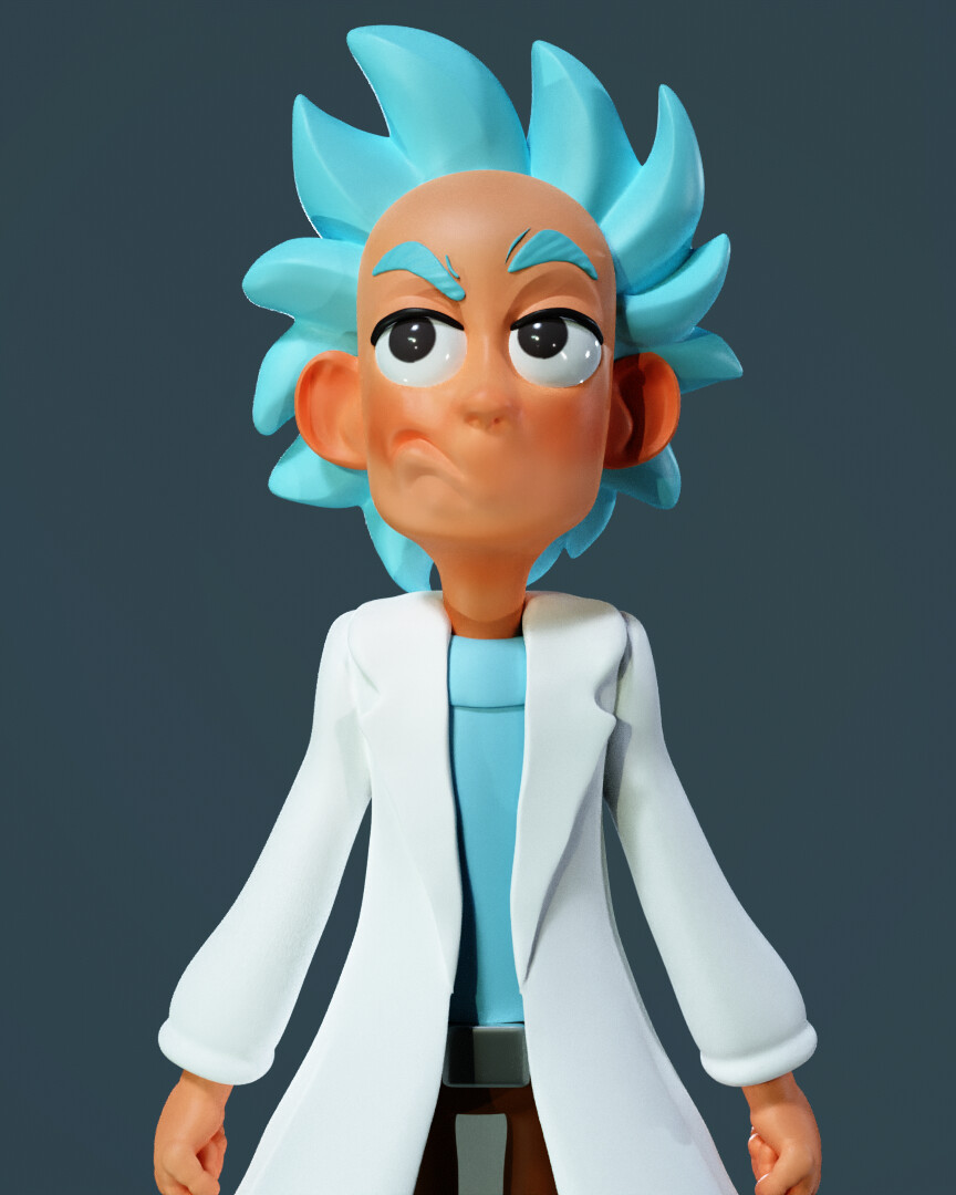 ArtStation - RICKEST RICK