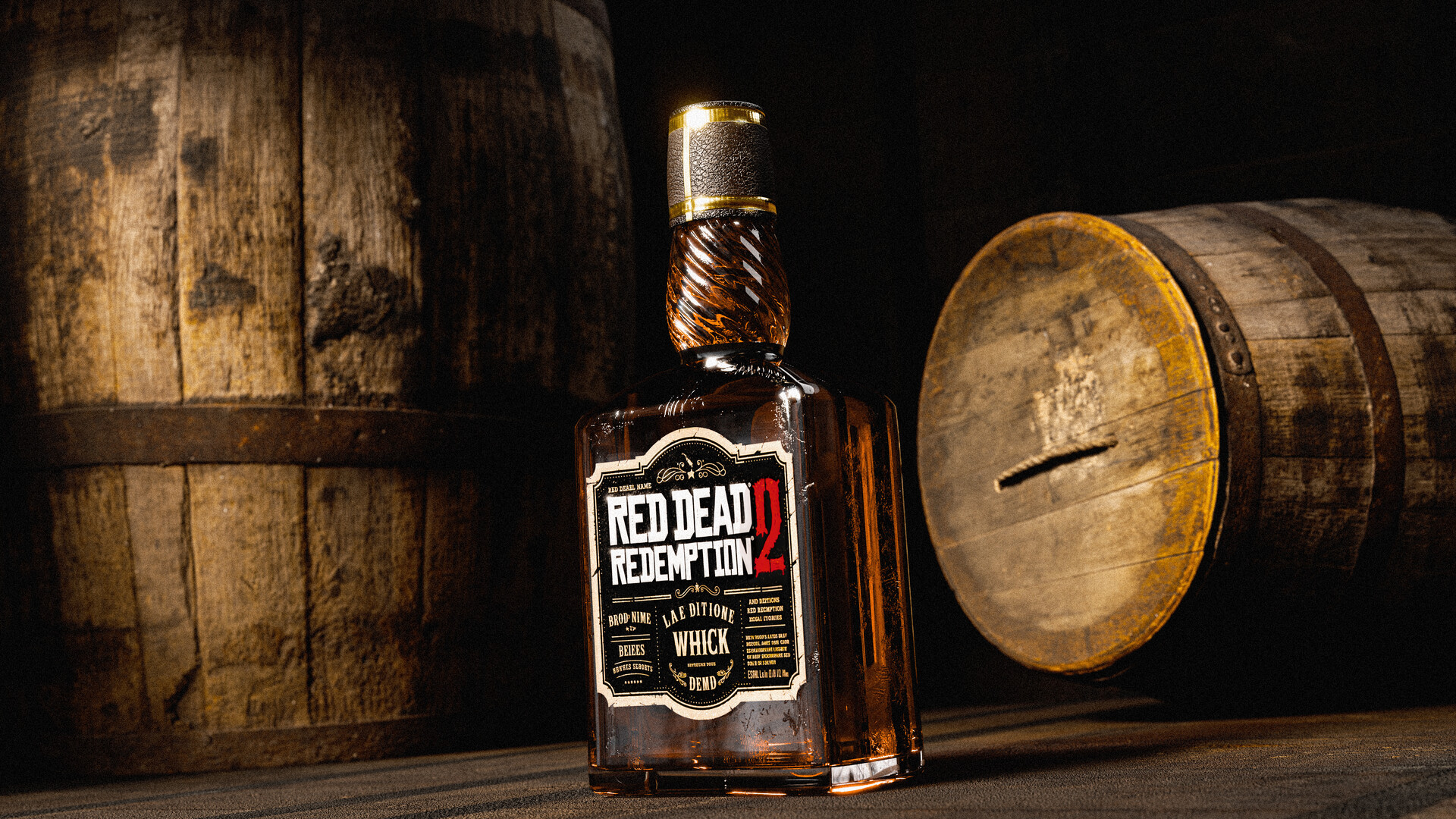 ArtStation - -4k Video- Red Dead Redemption 2 Kentucky Bourbon – How Would It Look Today? 👀