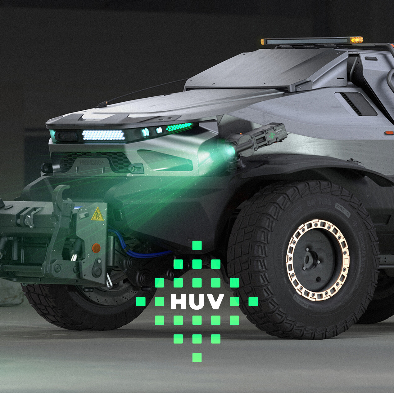 ArtStation - HUV - Highdro+ unmanned vehicle concept