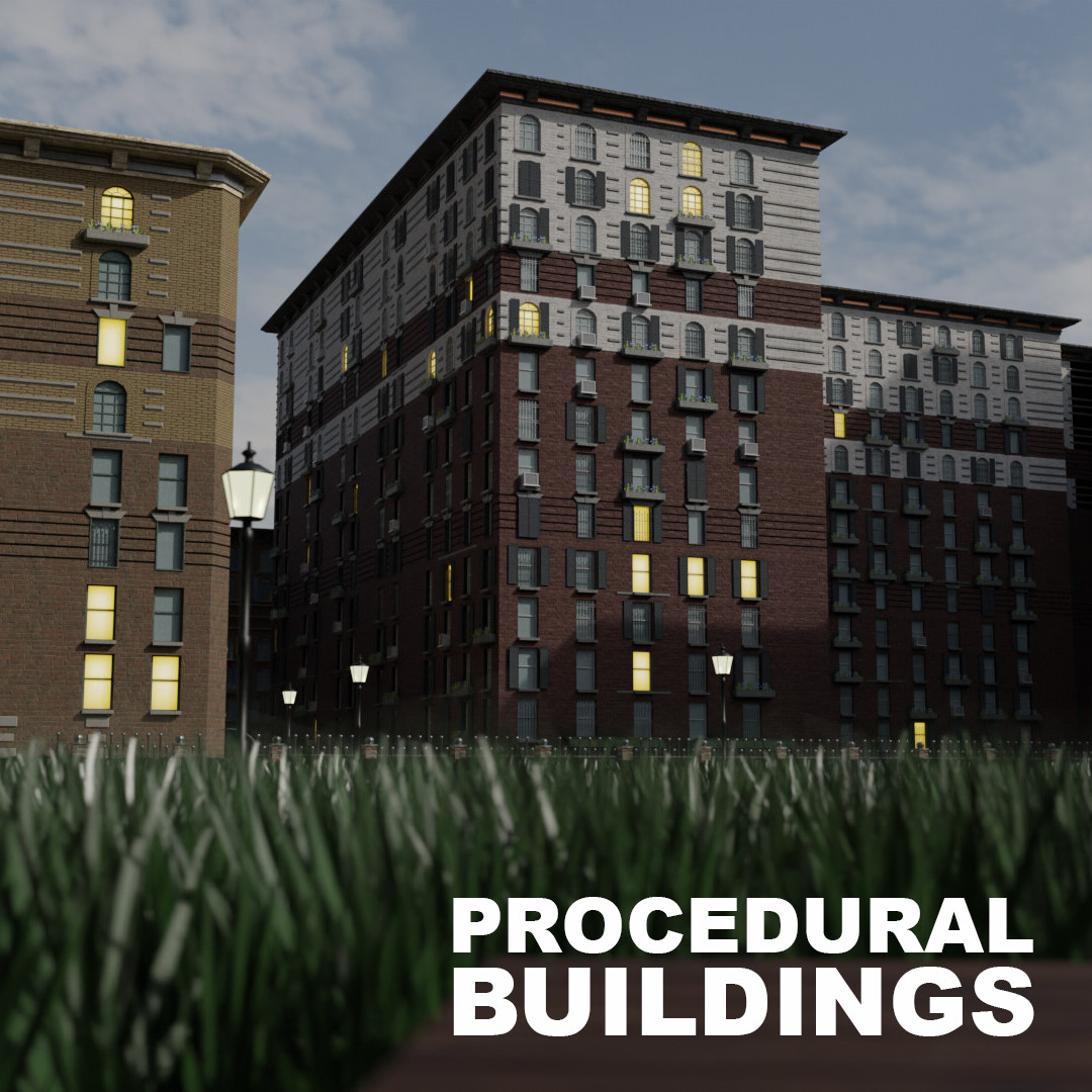 ArtStation - Procedural Building Generator