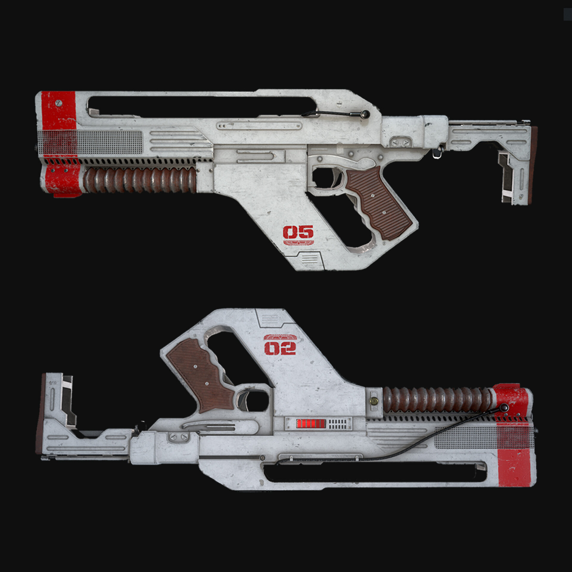 ArtStation - Pulse Rifle - Alien Romulus Fan Art