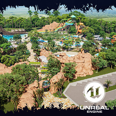 ArtStation - Preswerx Global - Jurassic Splash