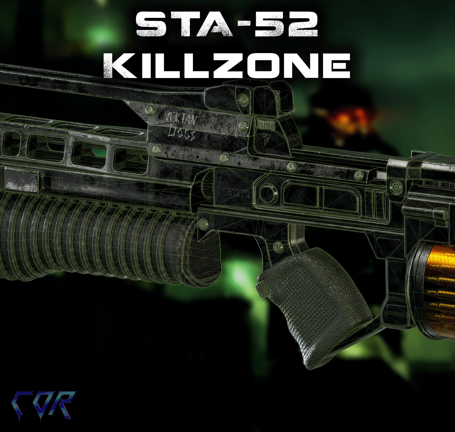 ArtStation - Killzone 2: StA-52 Assault Rifle