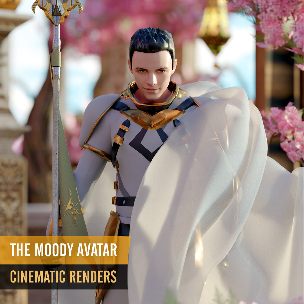 ArtStation - The Moody - Character Renders