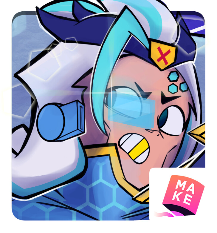 ArtStation - Dimension Walker Belle - Supercell Make entry