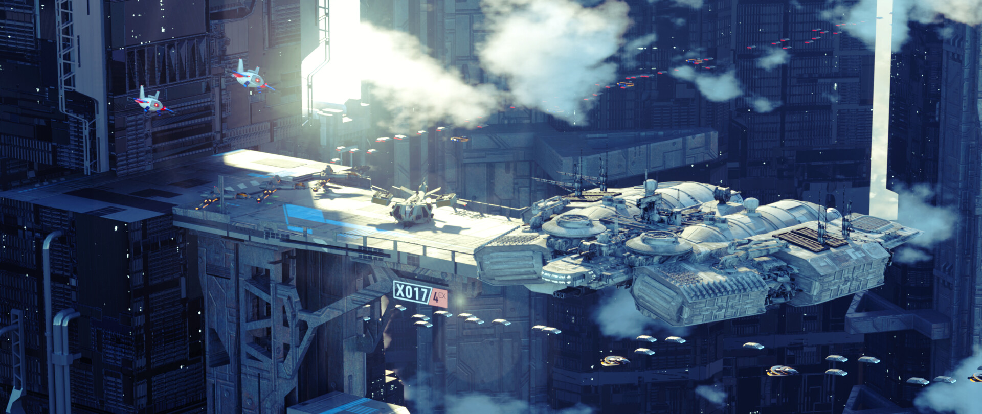 ArtStation - Landing Platform