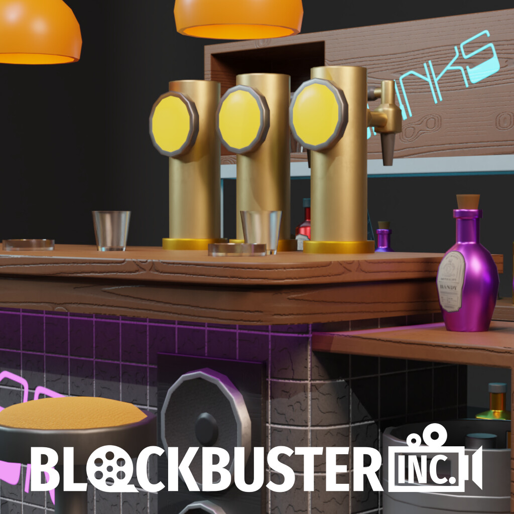 ArtStation - Blockbuster Inc General Props