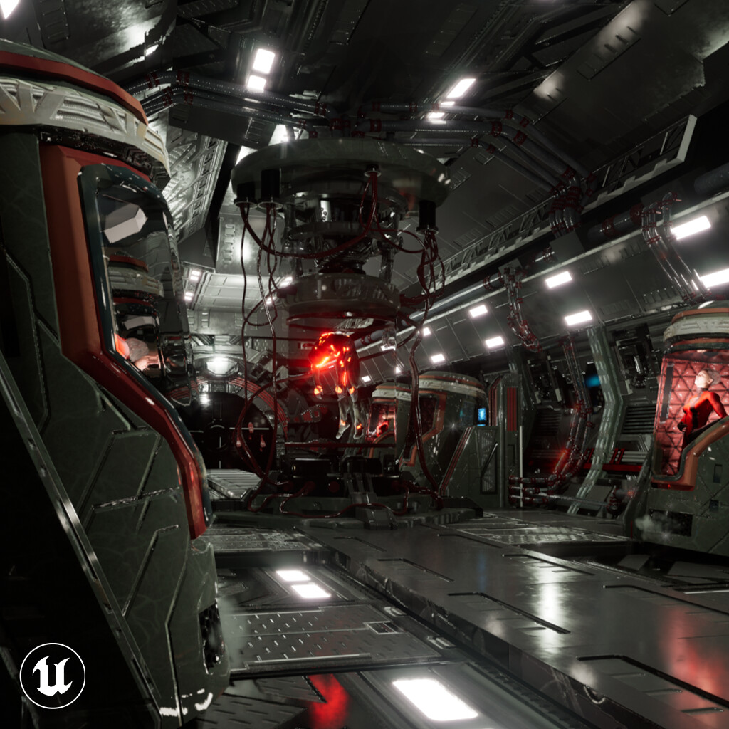 ArtStation - Alien laboratory