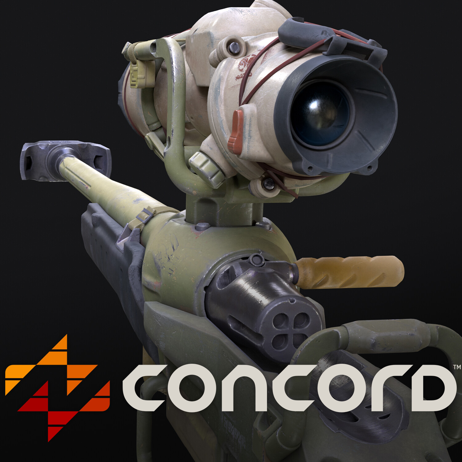 ArtStation - Monarch "Long 52" Sniper Rifle