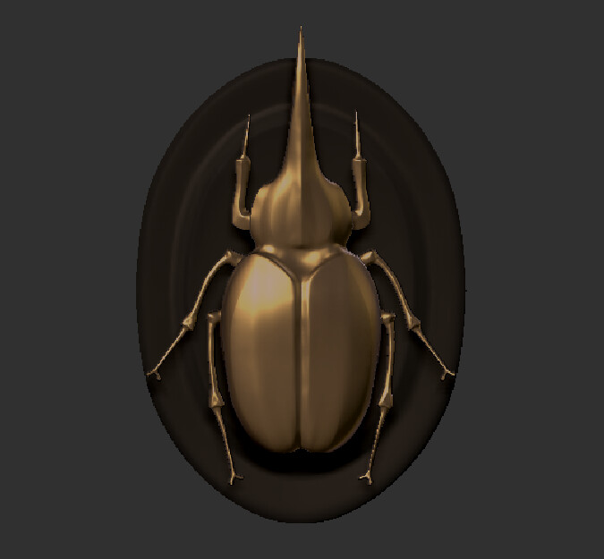 ArtStation - Beetle Trophy