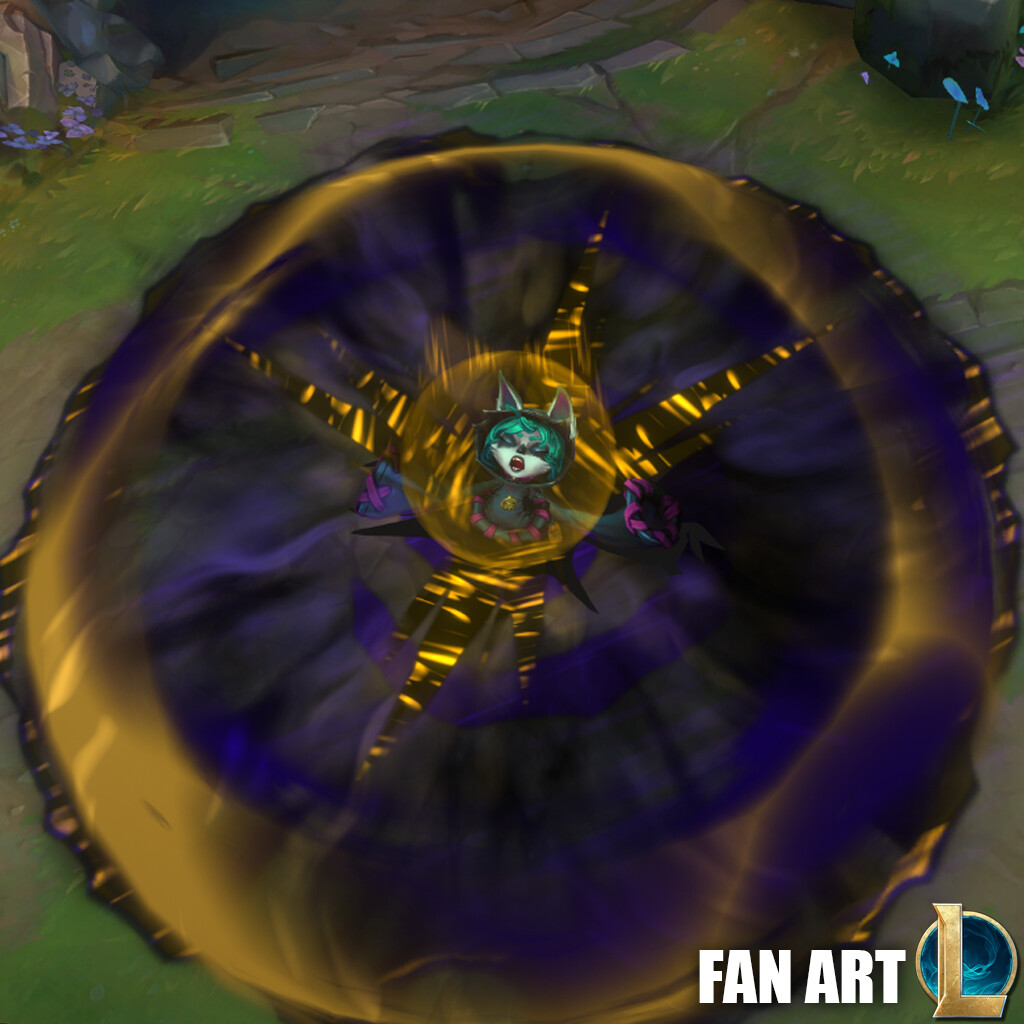 ArtStation - Fright Night Vex Ability - LoL Fan Art