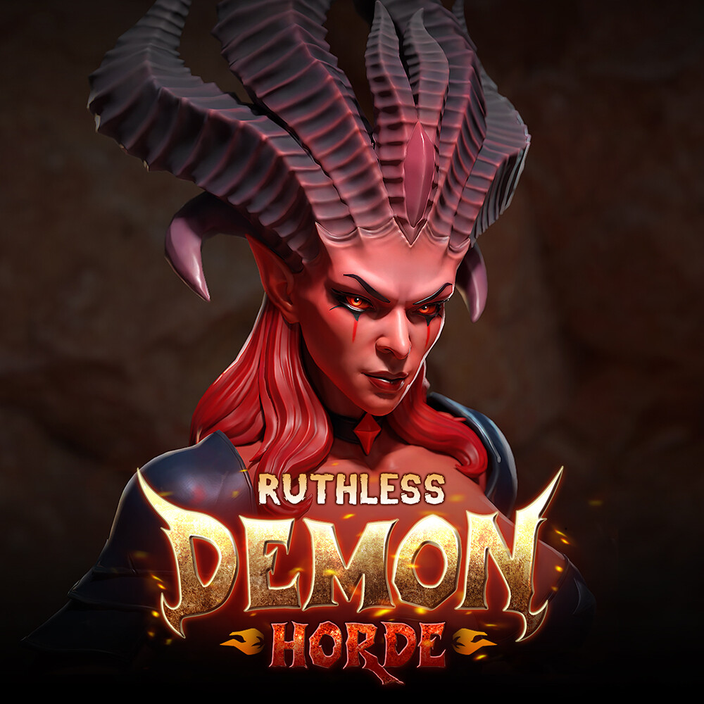 ArtStation - Demon Warlock - Model & Texture Showcase