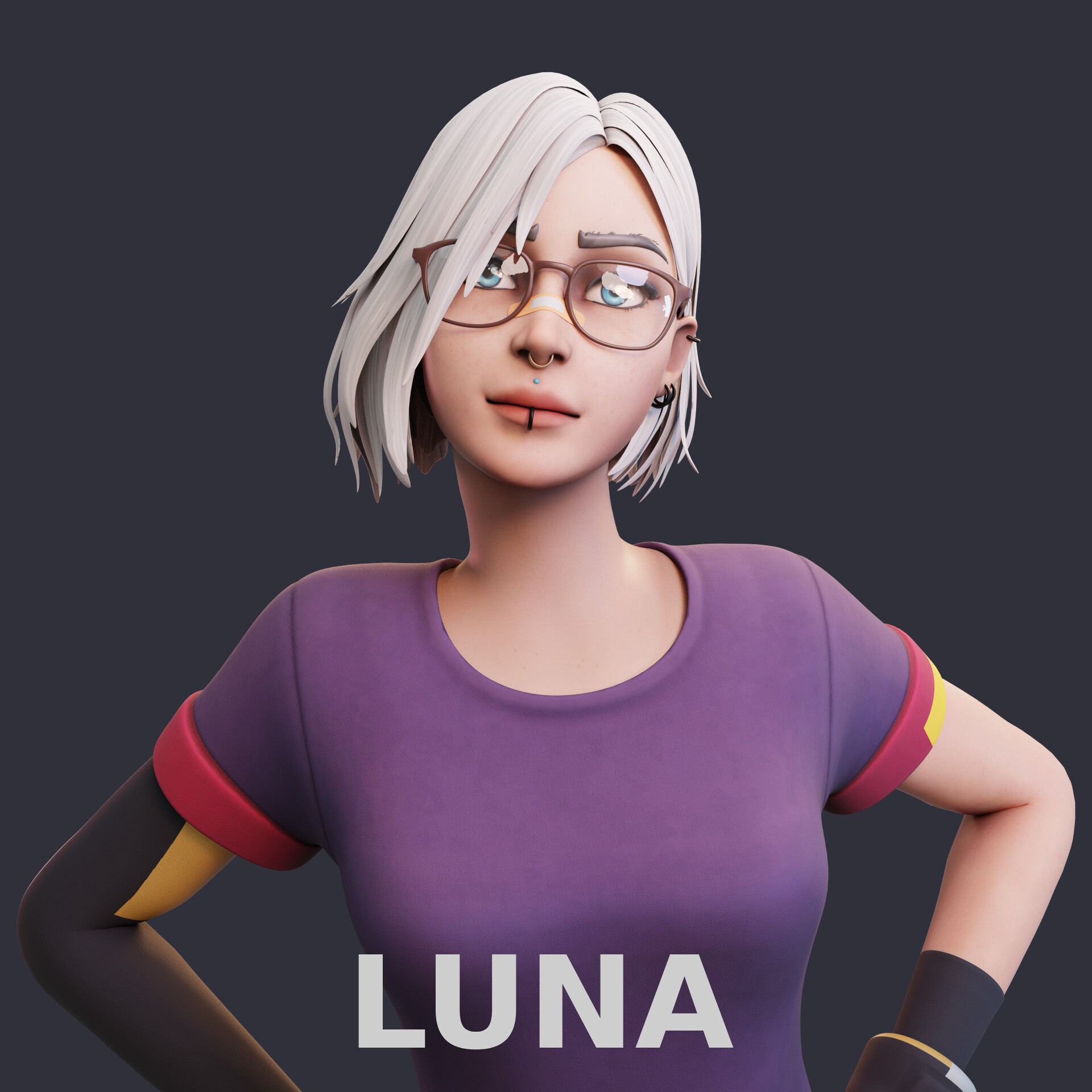 ArtStation - LUNA | Female character