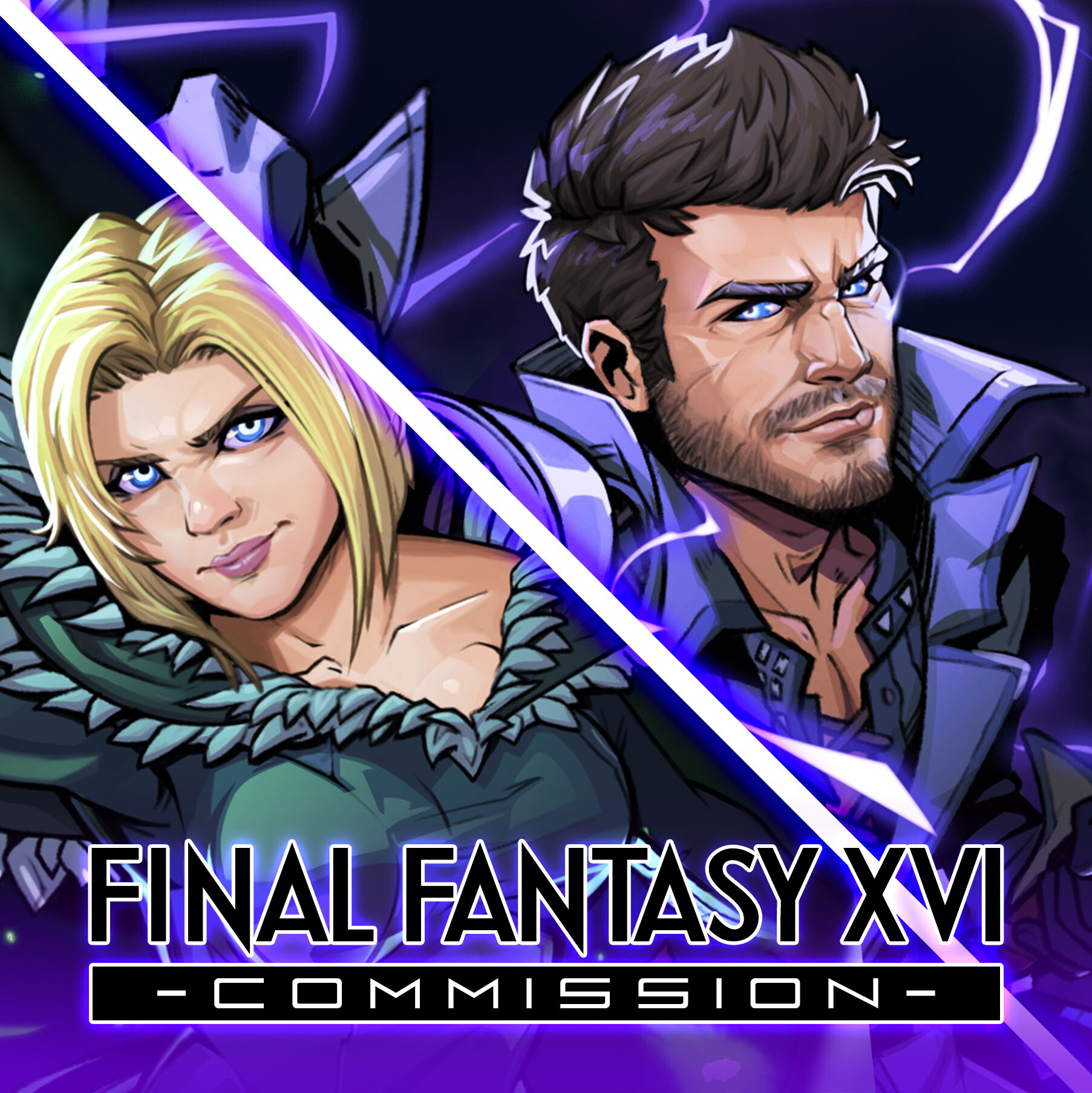 ArtStation - FFXVI - Cid and Benedikta