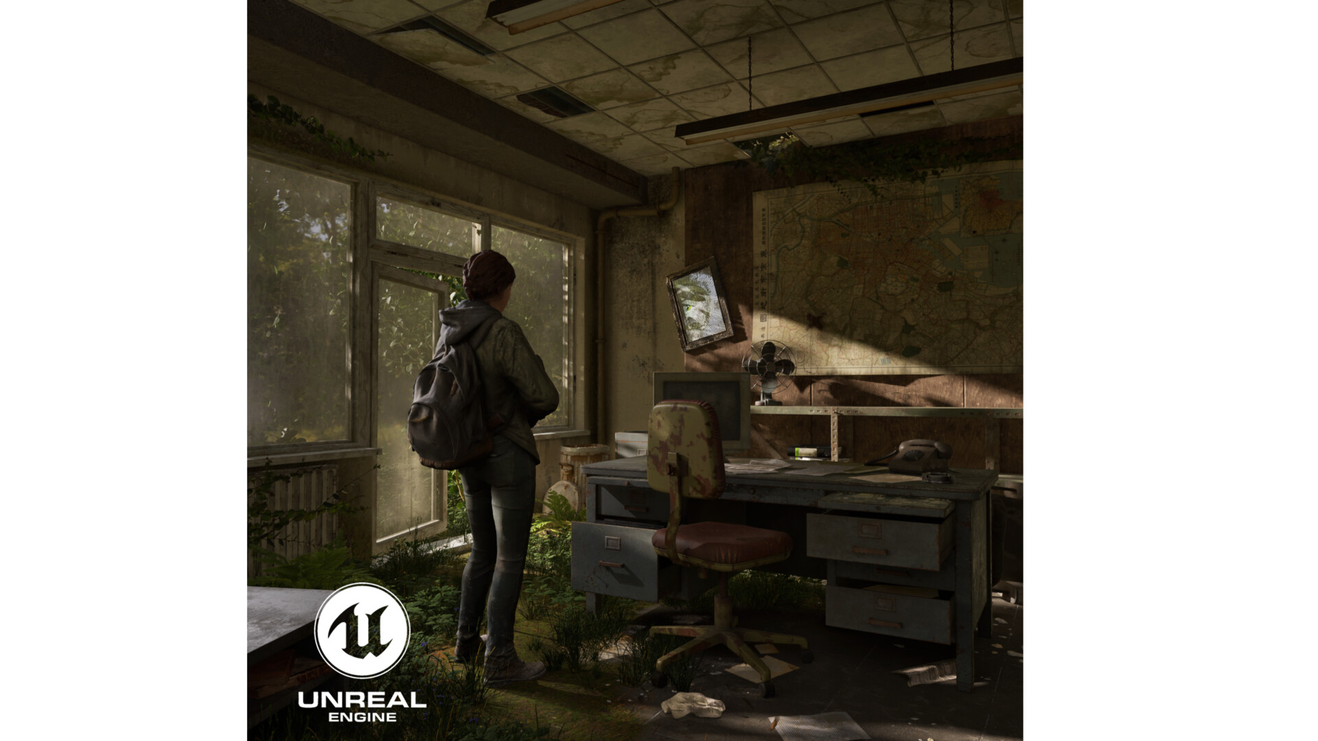 ArtStation - Abandoned office