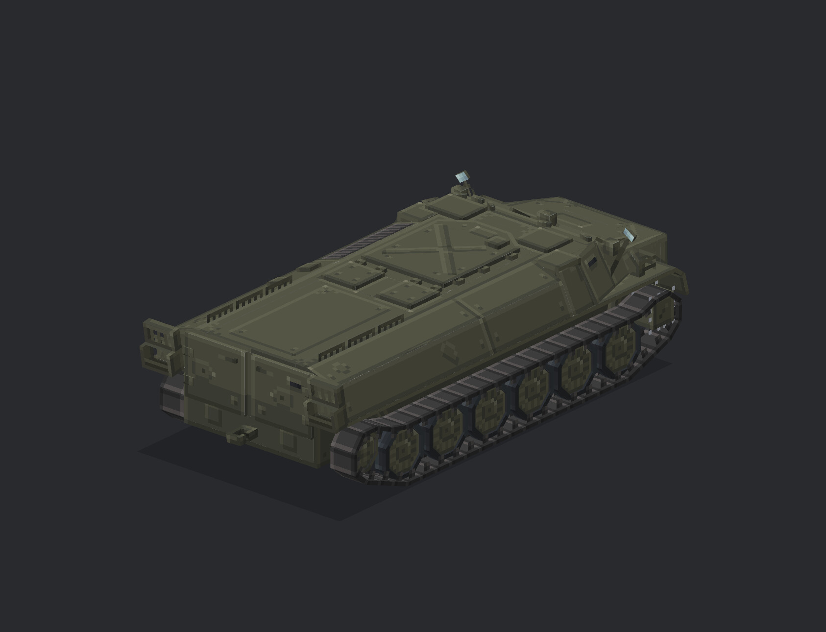 ArtStation - MT-LB [Minecraft]