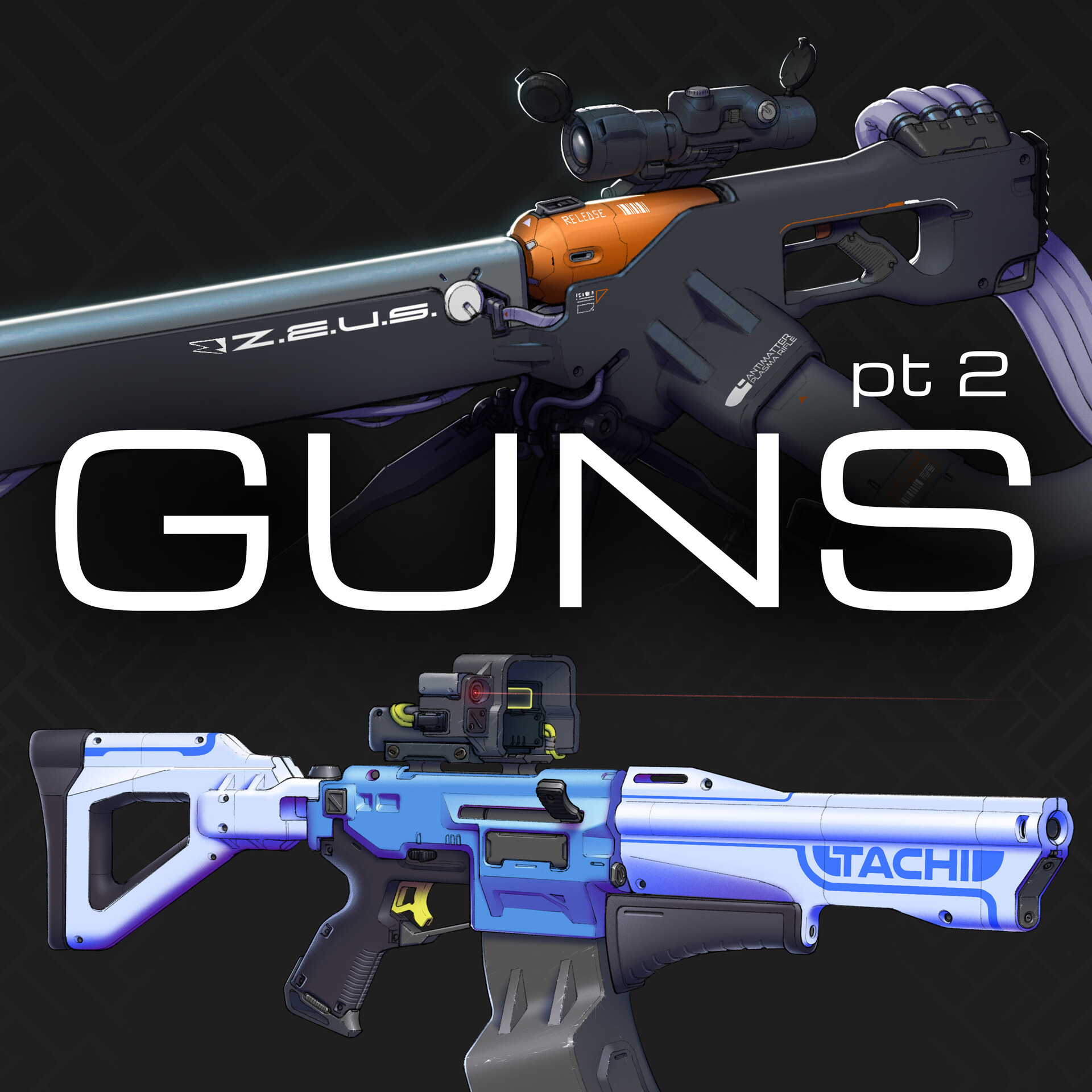 ArtStation - GUNS pt2