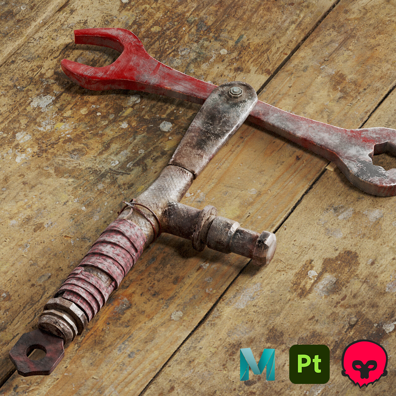 ArtStation - Wrench It (Hero Prop)