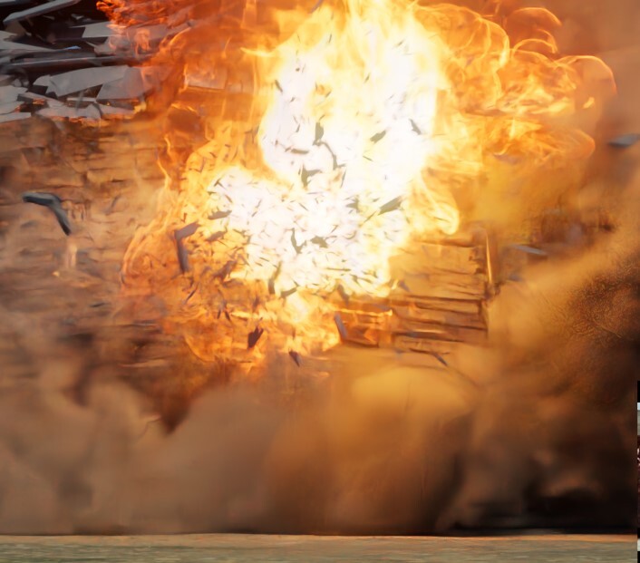 ArtStation - House Explosion - Houdini FX