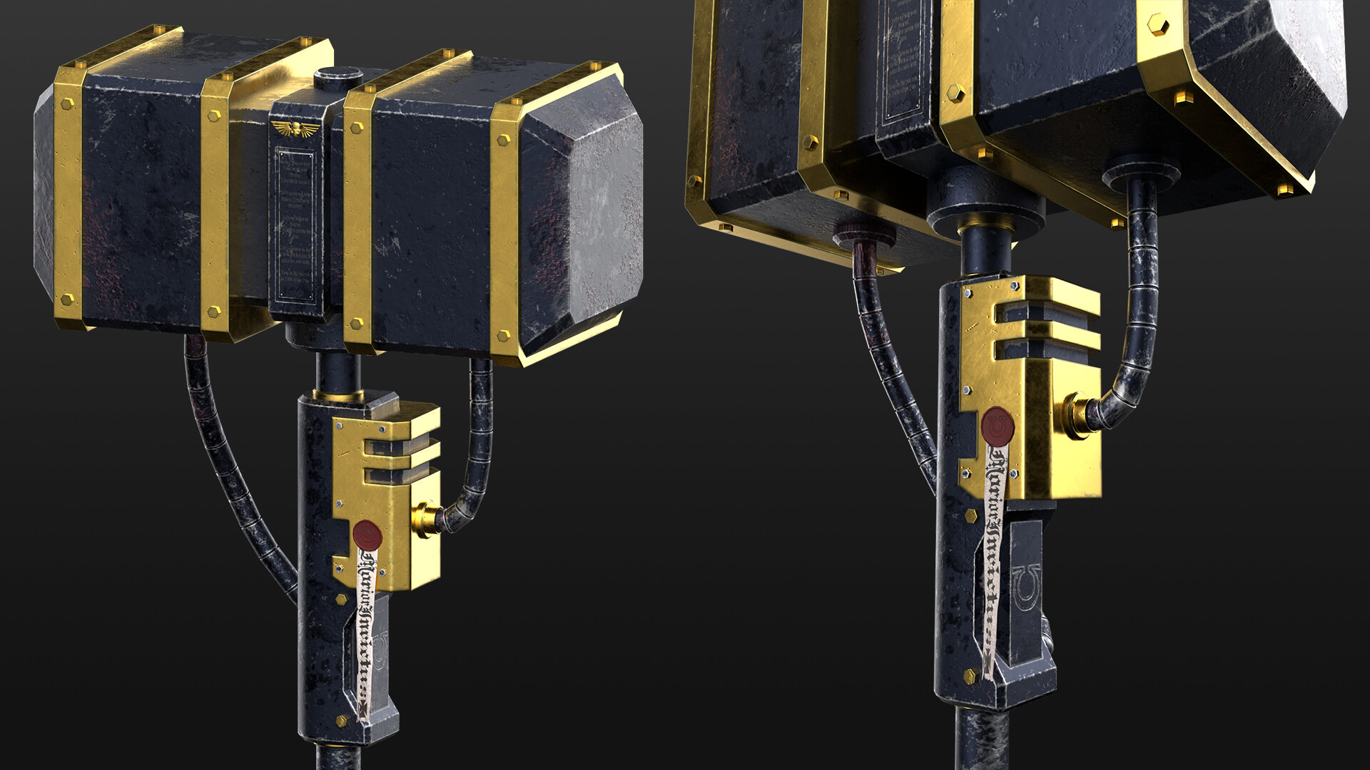 ArtStation - Warhammer Hammer – "Emperor’s Wrath"