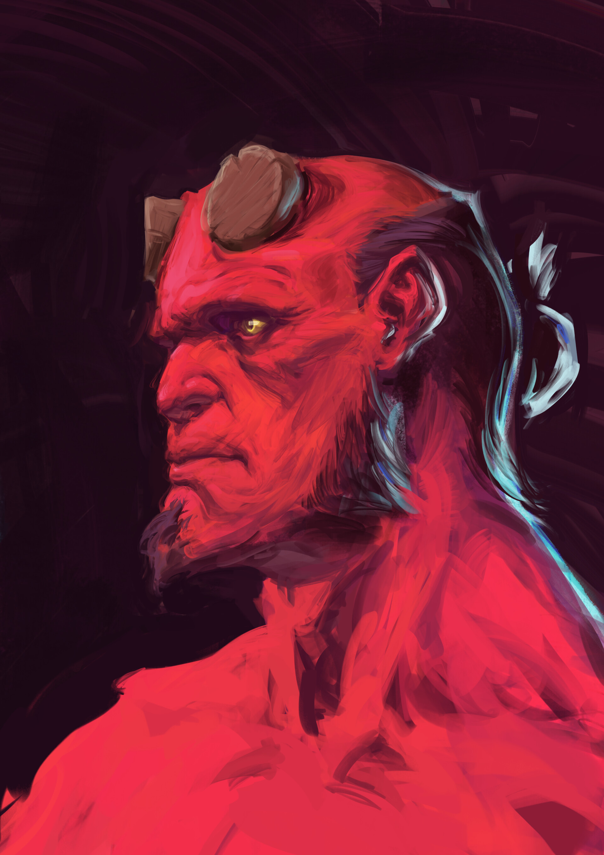 ArtStation - Hellboy