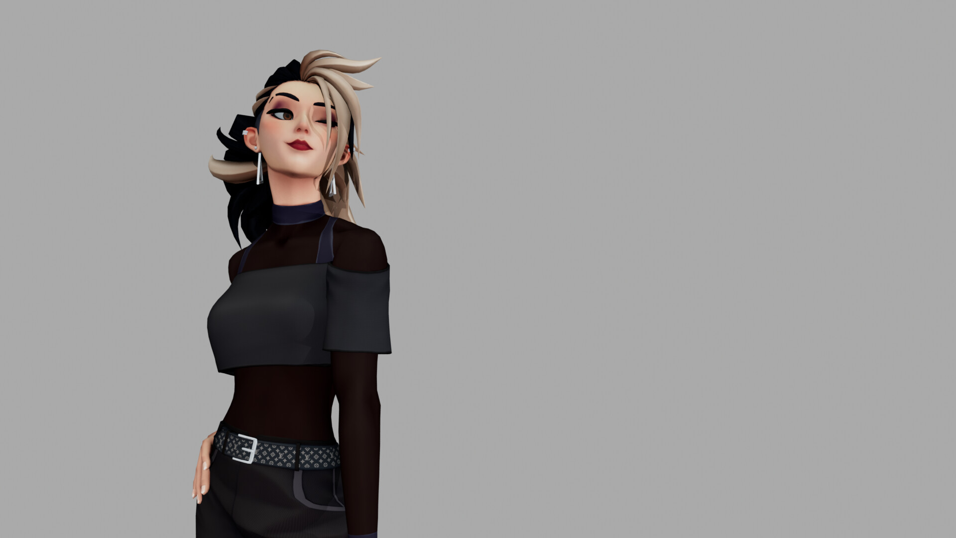 ArtStation - Akali: Head Turn Animation