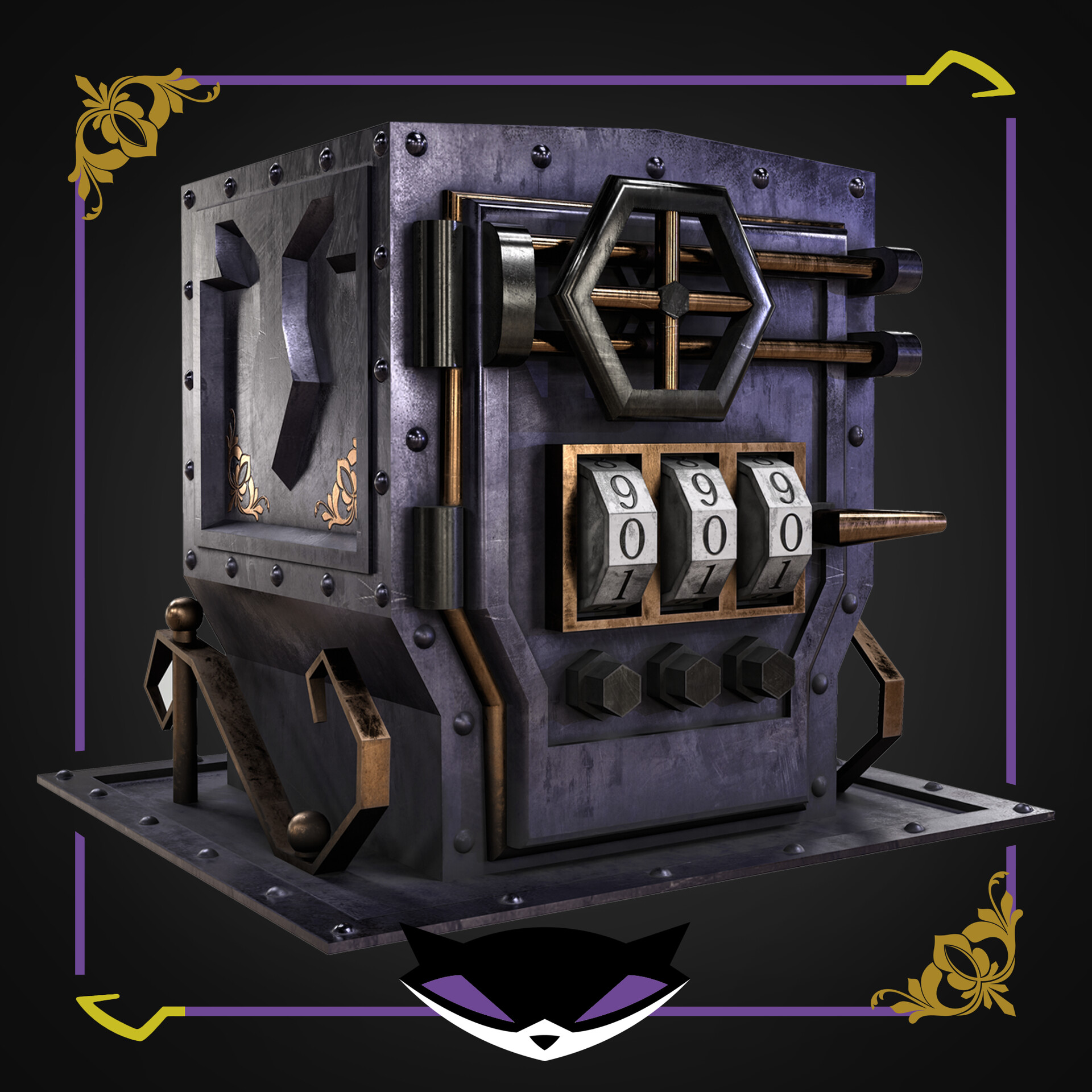 ArtStation - Sly Cooper - Vault