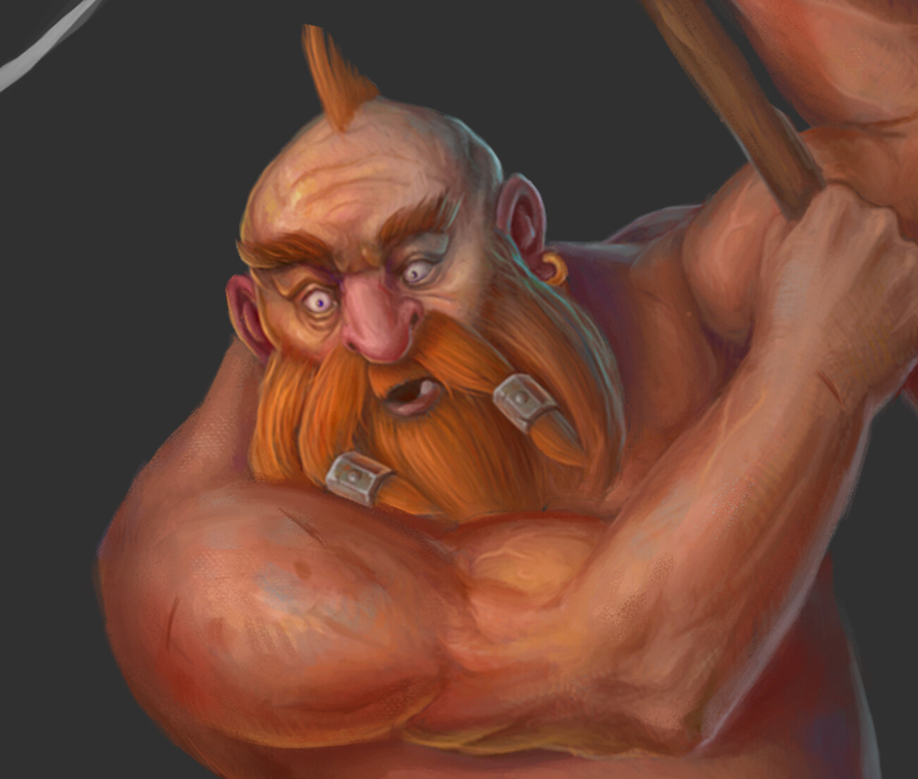 ArtStation - Dwarf fisherman