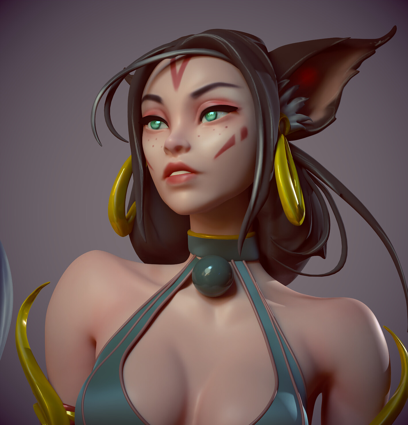 ArtStation - Fox girl