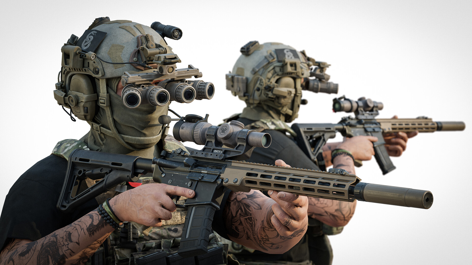 ArtStation - GPNVG-18 NIGHT VISION GOOGLES