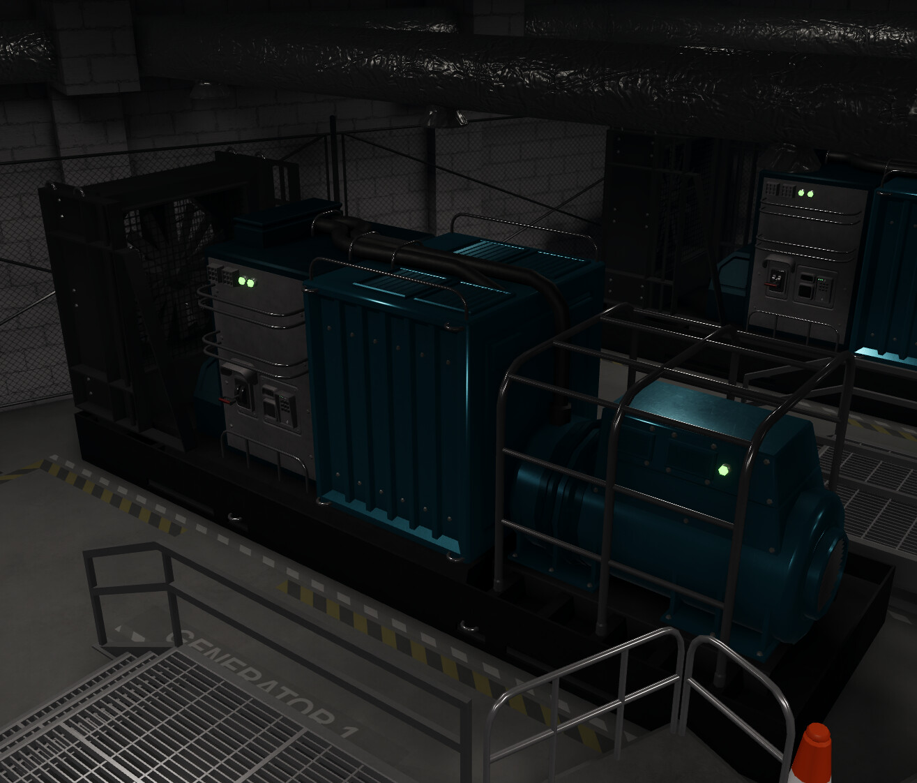 ArtStation - SCP "Chimera" Technical Wing