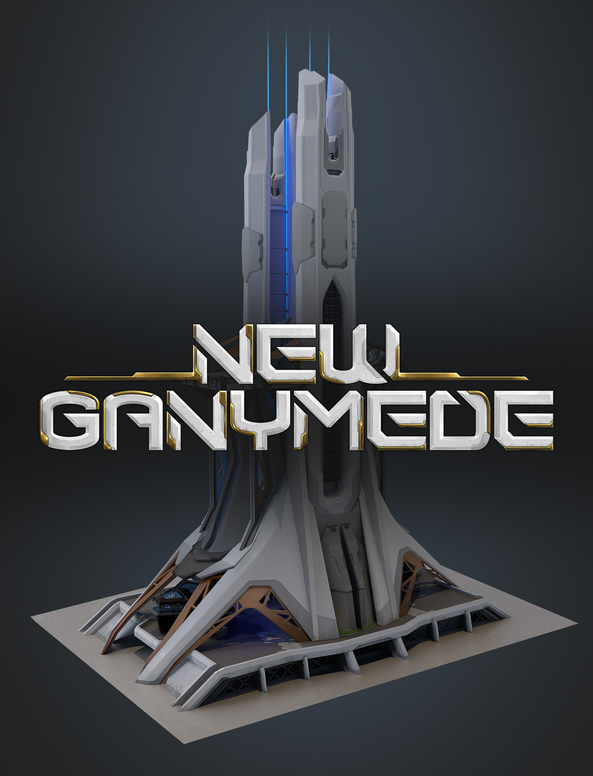 ArtStation - The Ether Core - Concept art NewGanymede