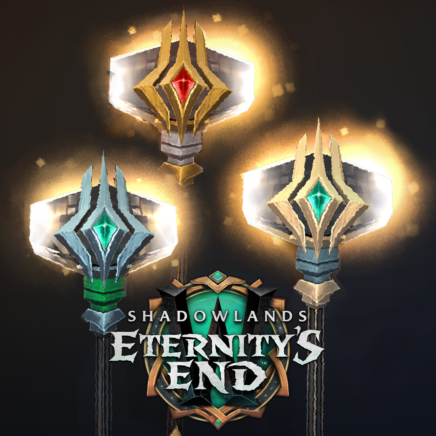 ArtStation - World of Warcraft - Eternity's End - Weapons