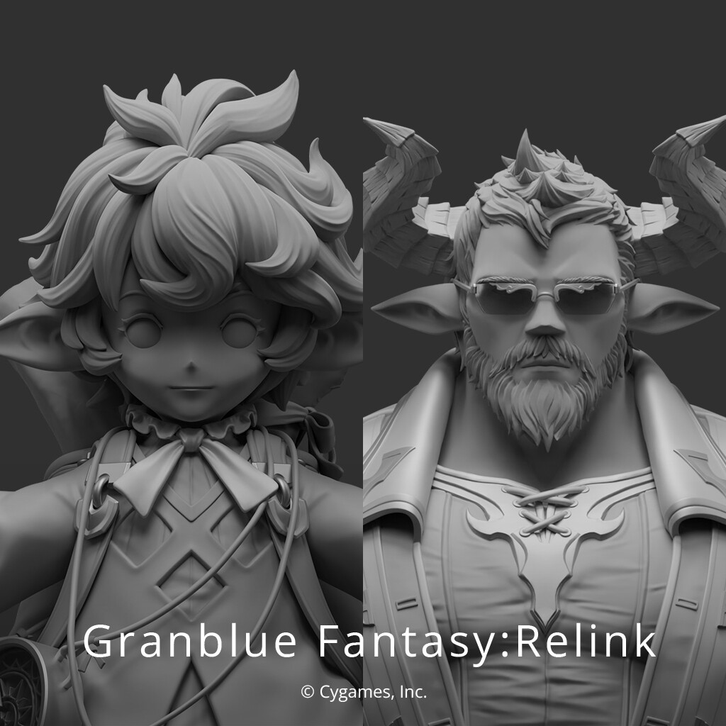 ArtStation - Granblue Fantasy:Relink NPCs