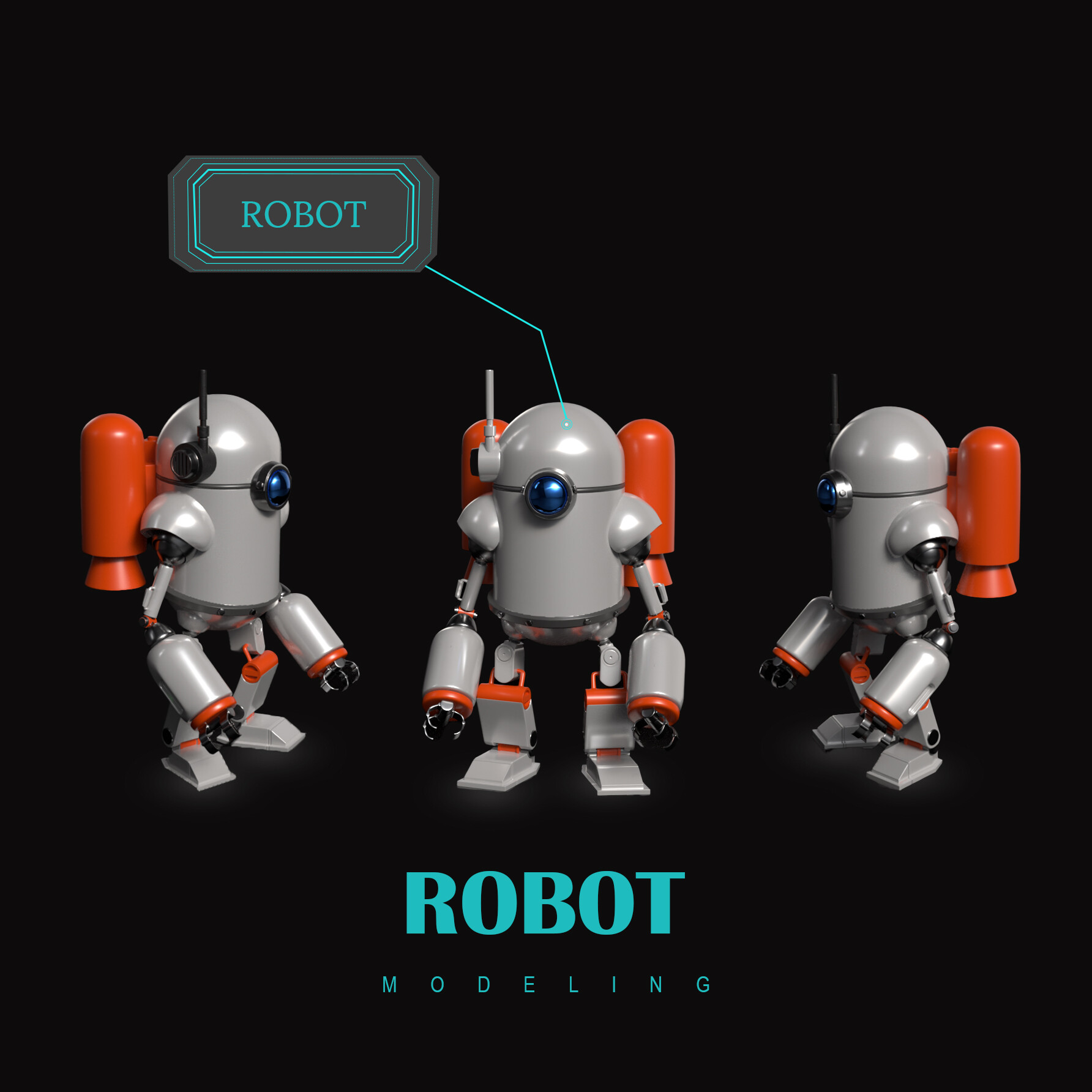 ArtStation - Robot Modeling