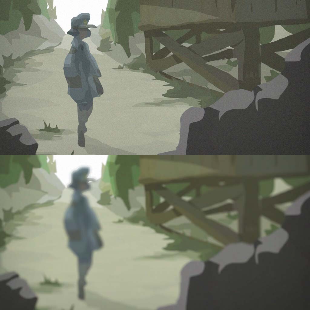 ArtStation - Lens blur experiments