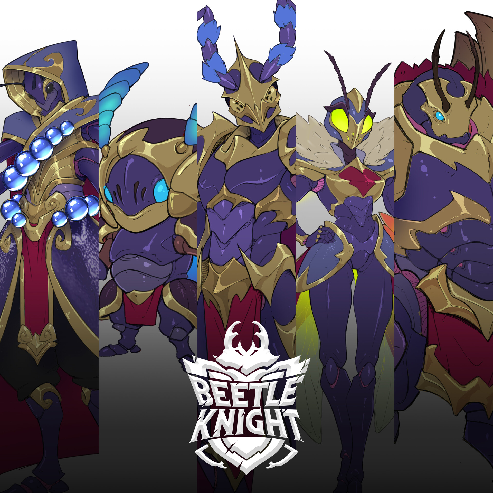 ArtStation - The Beetle Knights - Concept Design