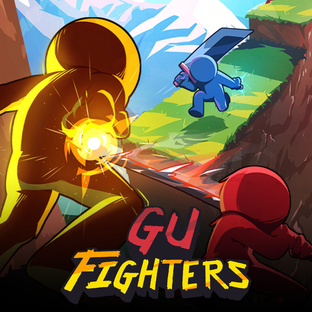 ArtStation - Gu Fighters - Key Art Illustration