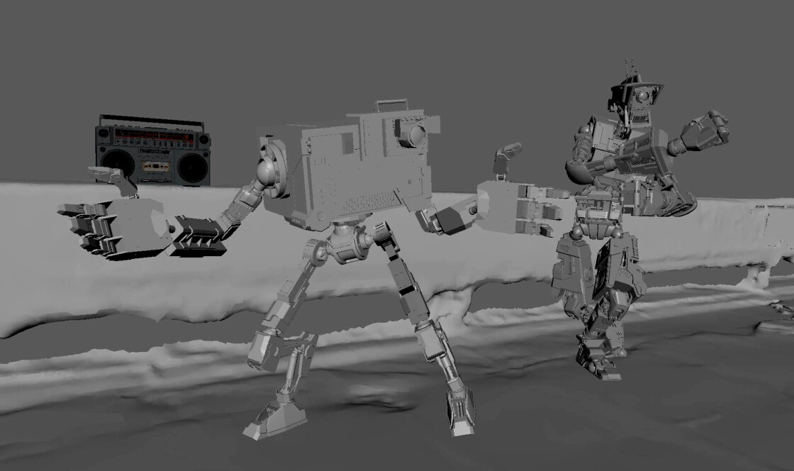 ArtStation - Rigging for Project SK8BIT - ALA 2024