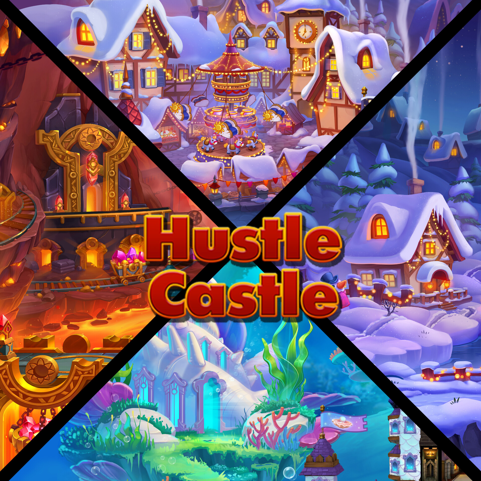 ArtStation - Hustle Castle customizations