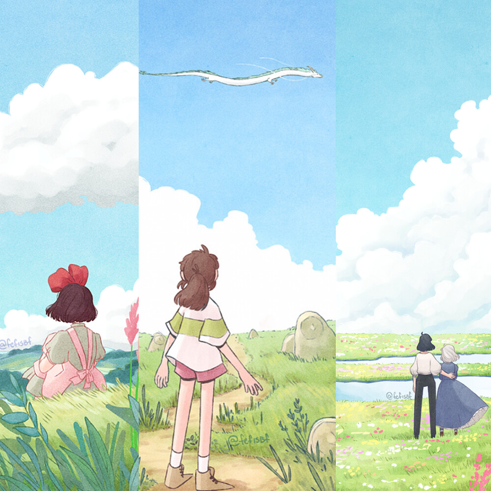 ArtStation - Ghibli Fanarts