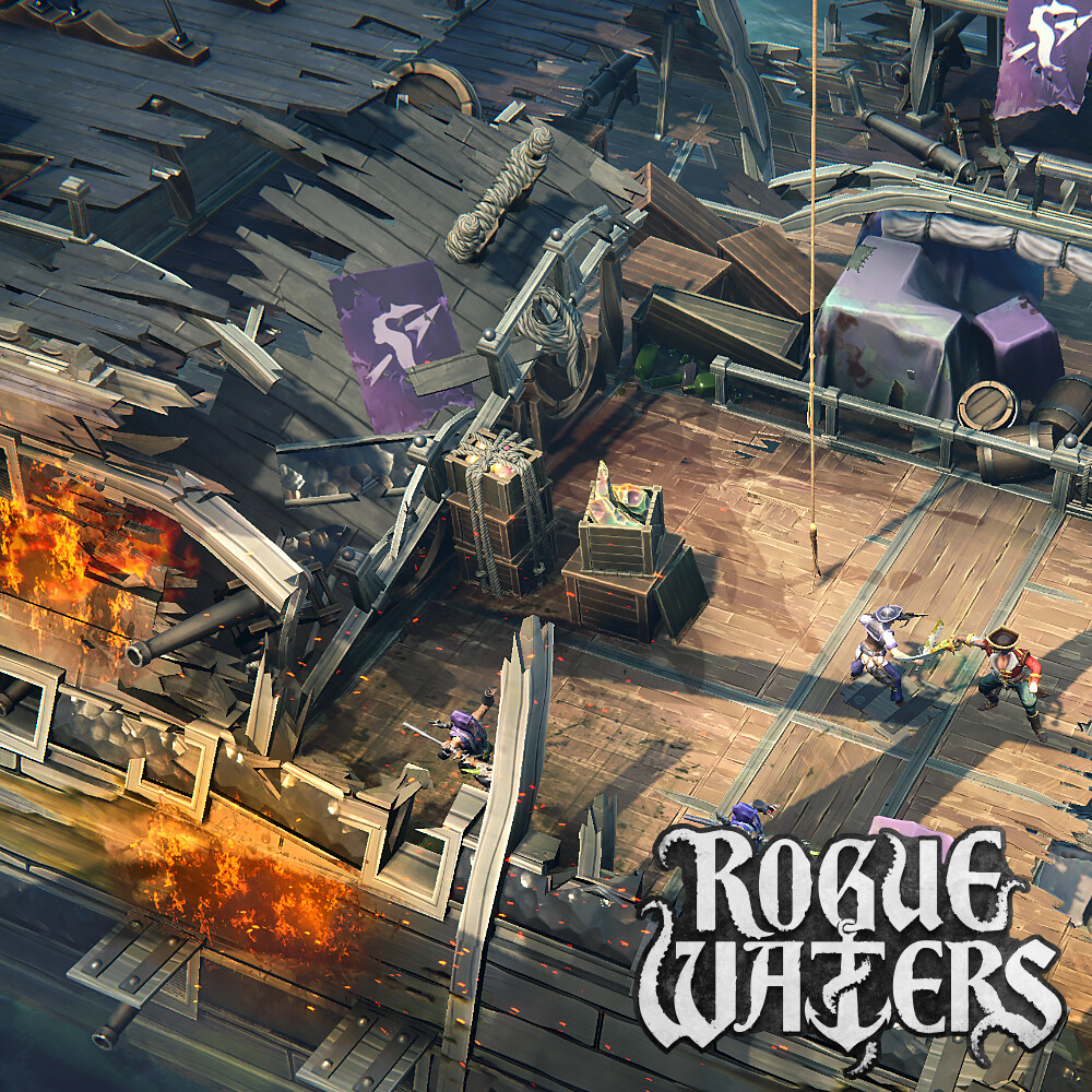 ArtStation - Rogue Waters - 3D models